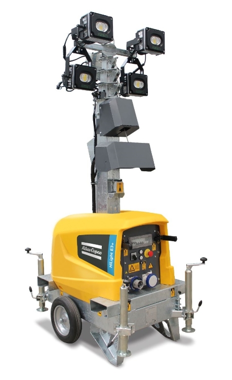 Lysmast - Stort udvalg af lysmaster, se Atlas Copco HiLight E3+